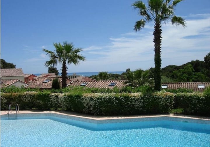 Maison 2 Chambres Près Nice Piscine Garage Mer600m - Villeneuve-Loubet