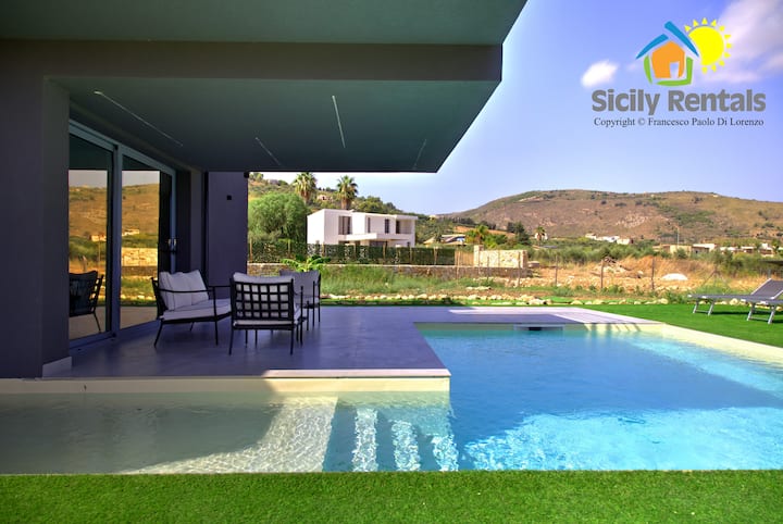 Stupenda Villa Vicina A Veri Paradisi Della Natura - Scopello, Italy