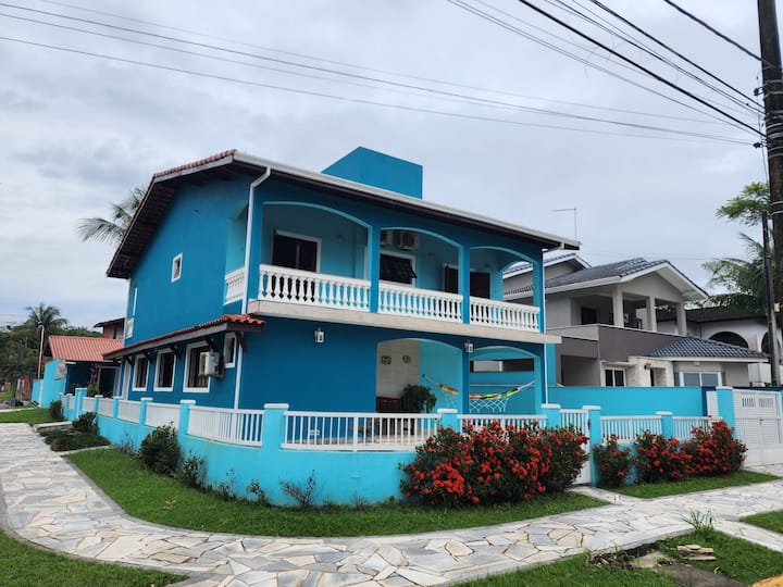 Casa De Praia Com 5 Suítes - Bertioga