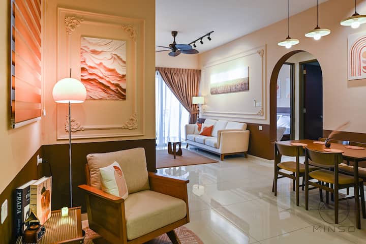 [Kingsbay 17b] #5pax #Vintagewood #Highfloor - Johor Bahru