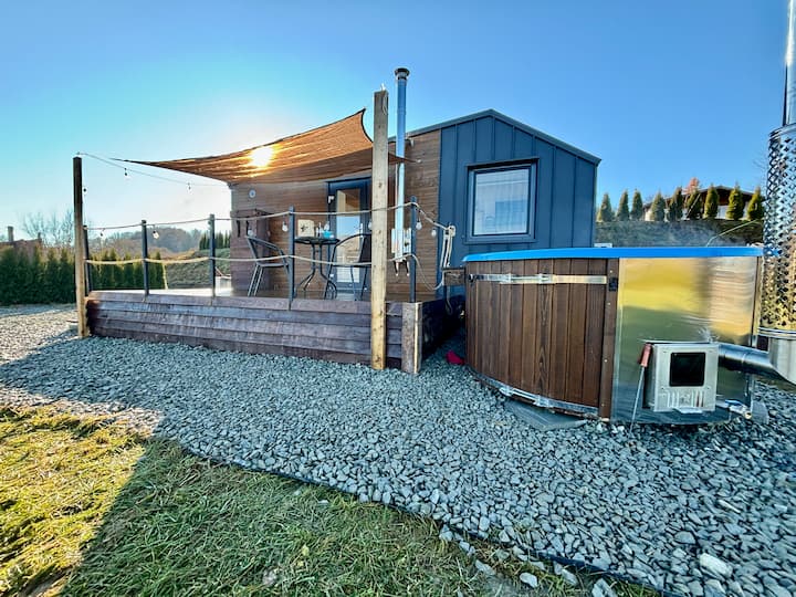 D8 Z Jacuzzi Sauna Kominek - Solina