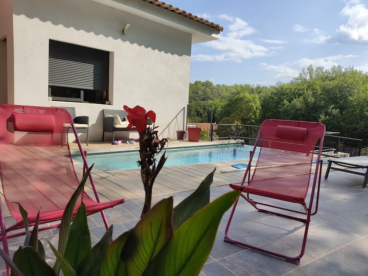 Villa Moderne Avec Piscine - Saint-Maximin-la-Sainte-Baume