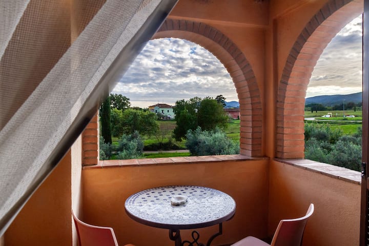 Flat With Balcony And Pool Near Massa Marittima - Gavorrano