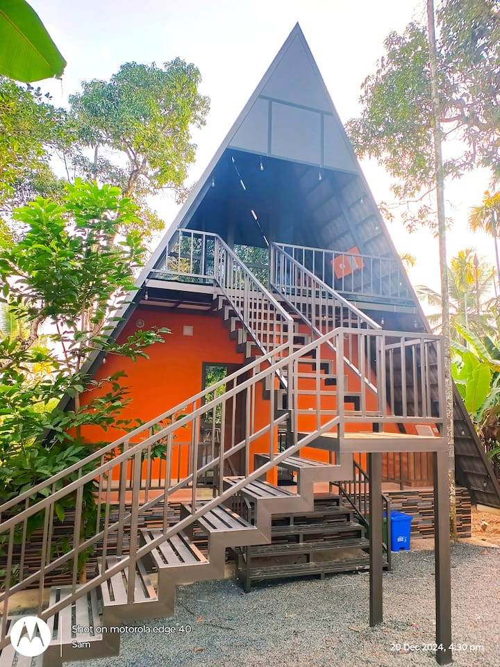 Goldenpeakestate-homestay-3bed-a Frame-holidayhome - 와야나드 지구