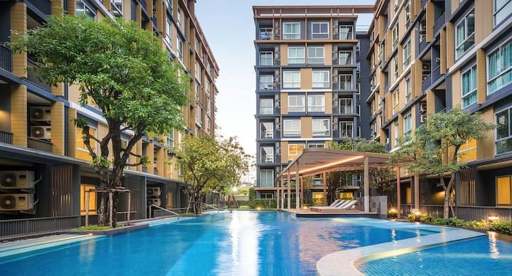 Cozy Studio Luxury Fully Furnished @Rama4 - Bangkok