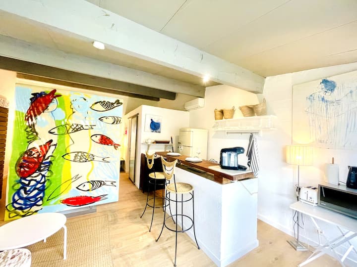 Chez Babou Studio D'artistes Avec Piscine, Parking - Saint-Gilles