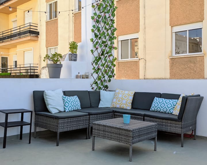 Central Townhouse With Amazing Rooftop Terrace - Malaga, Espagne