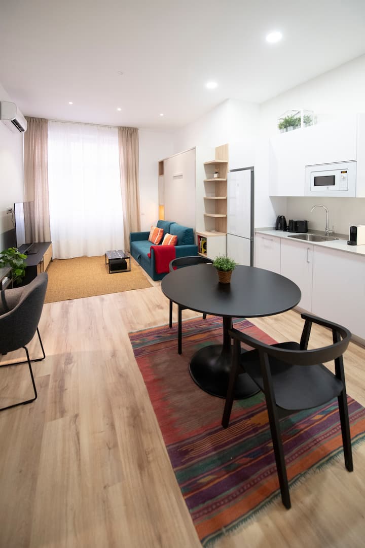 Precioso Estudio A Estrenar - Madrid