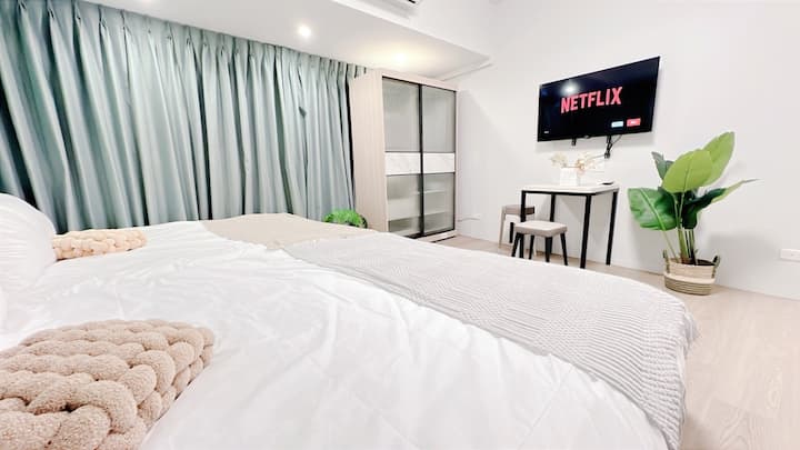 優雅簡約設計A套 #Stay For 4ppl #近忠孝復興站 - Taiwan