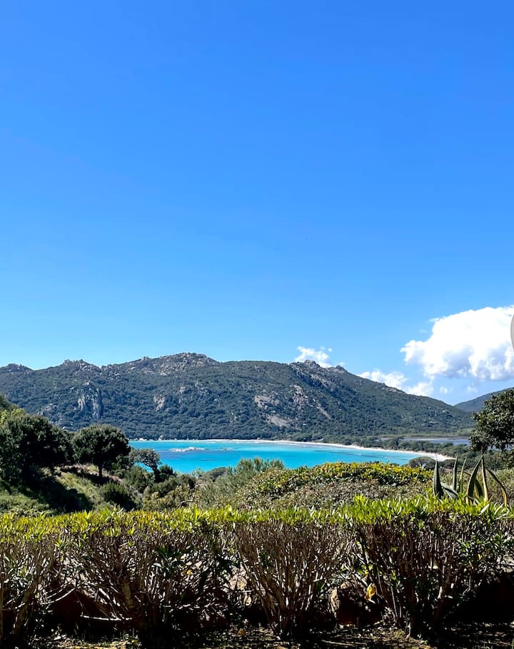 Santa-giulia Maison 60 M² Avec Terrasse Et Jardin, - Plage de Palombaggia