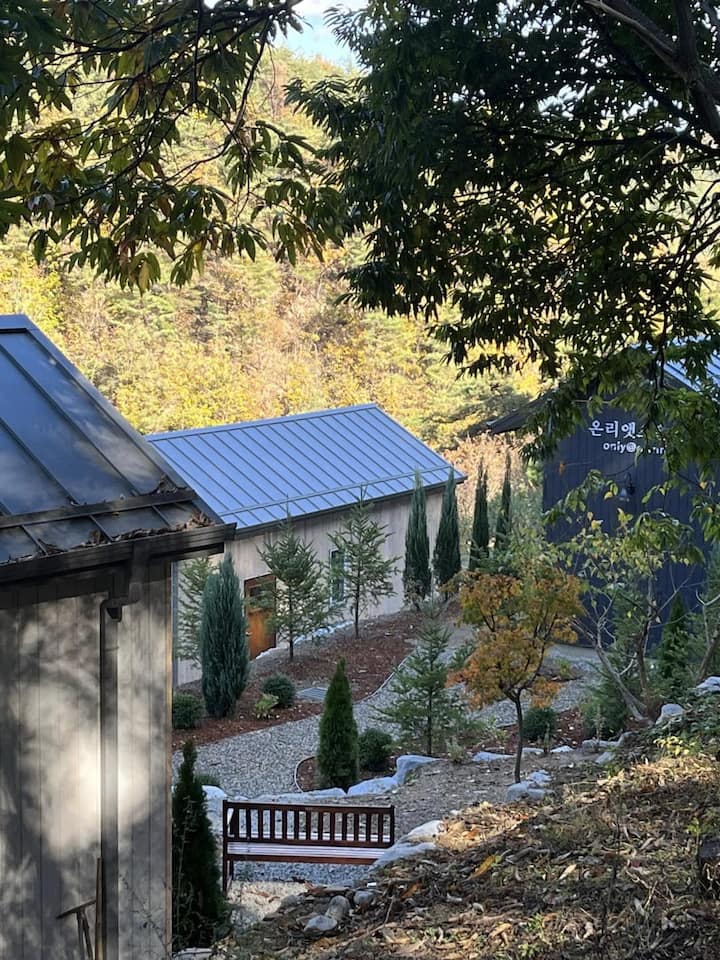 온리앳오운리 정원 뷰 오두막 - 영주시