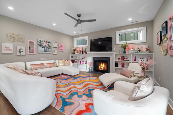 2mi To Downtown- King Bed- Sleeps 8- Fenced Yard - Raleigh, NC