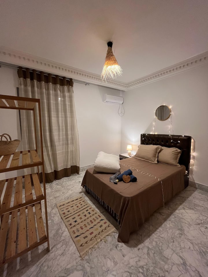 Safe & Clean Room Near Medina: Good Wifi, Heating! - Tunis