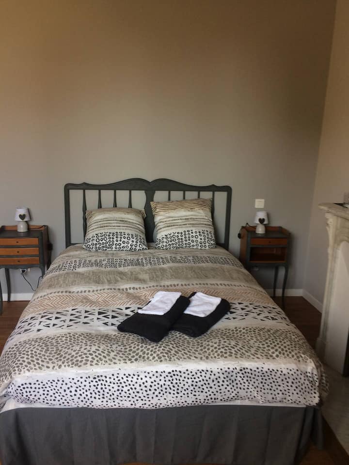 Chambre 2 Lits Pour 3 Personnes - Langon