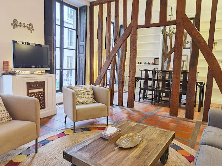 3 Bdrs/ Le Marais Style Apt/3 Mns To République - Paris