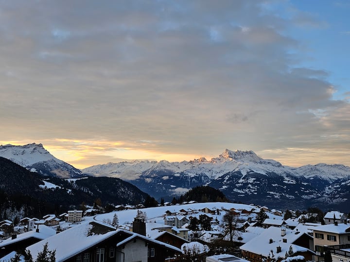 Vue Sur Les Montagnes Appartement 2 Pièces - Leysin