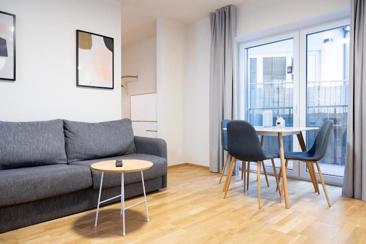 Bright: Suite L For 4 | Central | Kitchen - Leipzig