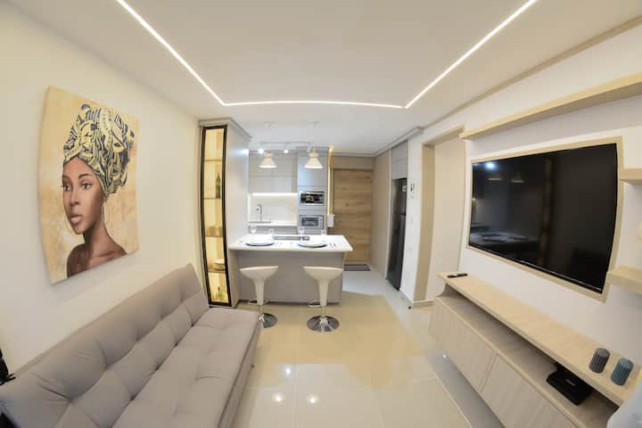 Elegante Aparta Suite Cerca Calle 5 Con 66 - Cali