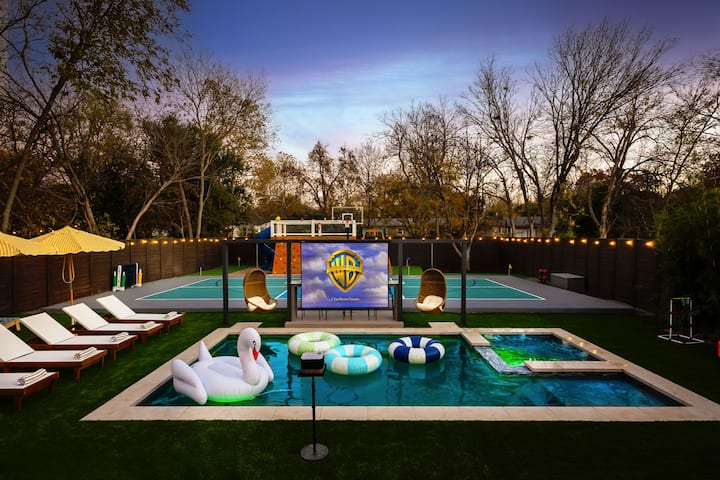 Vinyl Vault: Pool • Pickleball By Hello Hideout - Texas