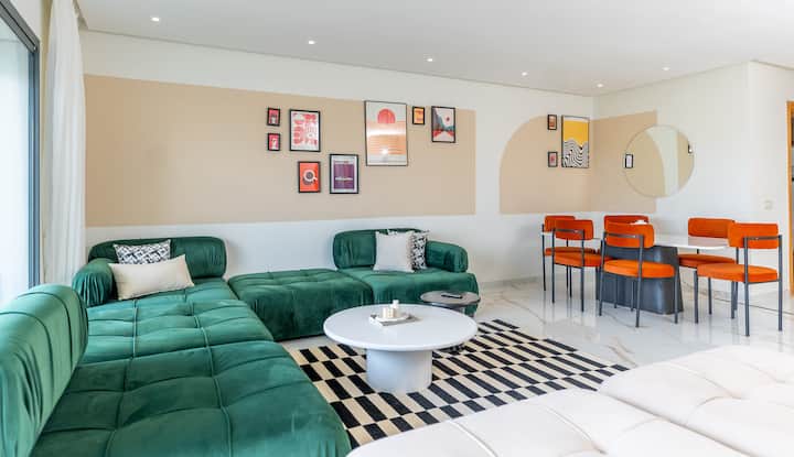 Goodmove Modern 3br With Balcony View In Hay Riad - Rabat