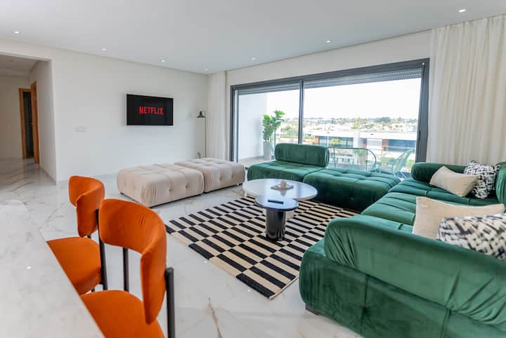 Goodmove Modern 3br With Balcony View In Hay Riad - Rabat