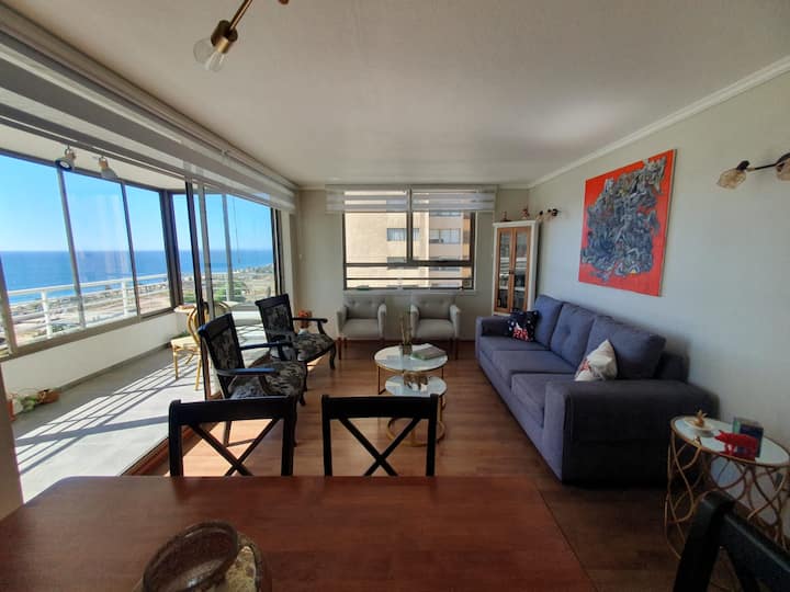 Viña Del Mar, Amplio, Cómodo,  Equipado, Playa - Viña del Mar