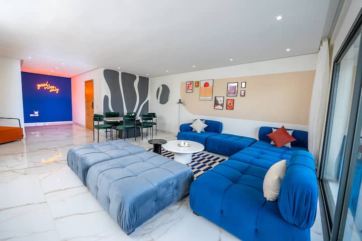 Goodmove Chic 3br With Balcony View In Hay Riad - Rabat
