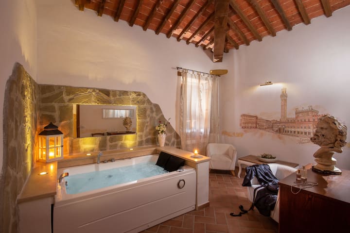 Suite Con Jacuzzi E Vista - Pienza
