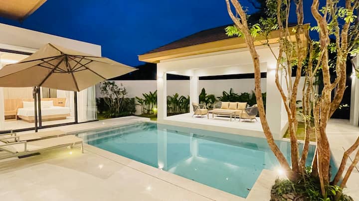 5' To Seaside, New Luxury 5br Pool Villa @Chalong - Phuket