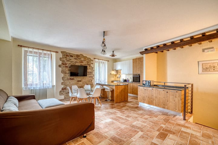 Santa Chiara Apartment With Panoramic Terrace - Assisi