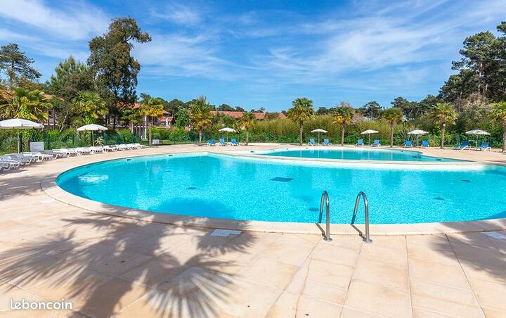 Joli Chalet De Plage à Ondres Pour 6 Personnes - Boucau