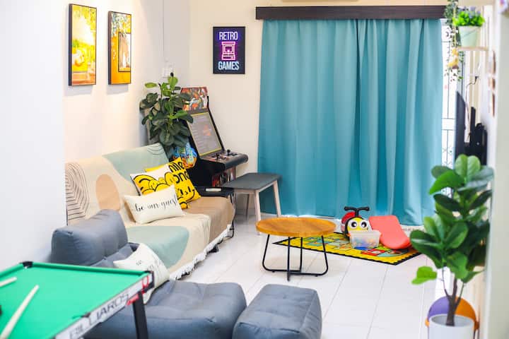 50%off/3-9pax/free Wifi/1km Jonker/pokémon Room - Malacca
