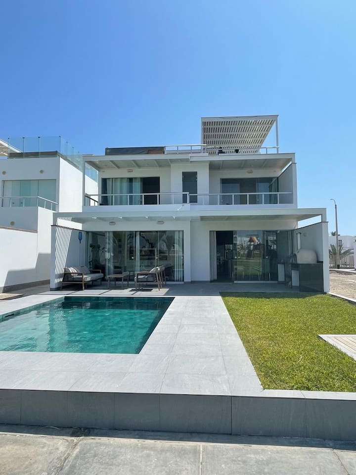 Casa De Playa 25-condominio Nautico-paracas! - Pisco