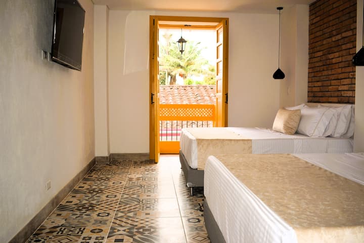2. Alojamiento Colonial En El Corazón De Salento - Salento