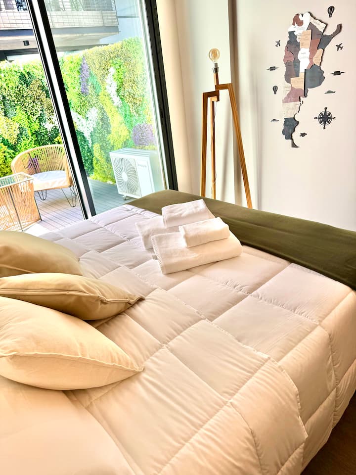 Departamento Moderno Con Patio - Buenos Aires