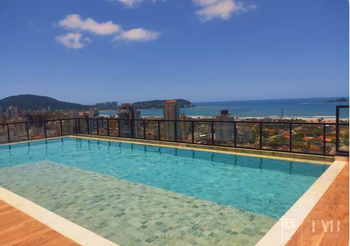 Vista Mar Surreal - Enseada Guarujá - Guarujá