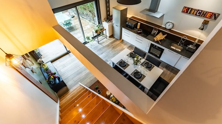 Le Dk Loft : Terrasse Et Parking Gratuit - Dijon