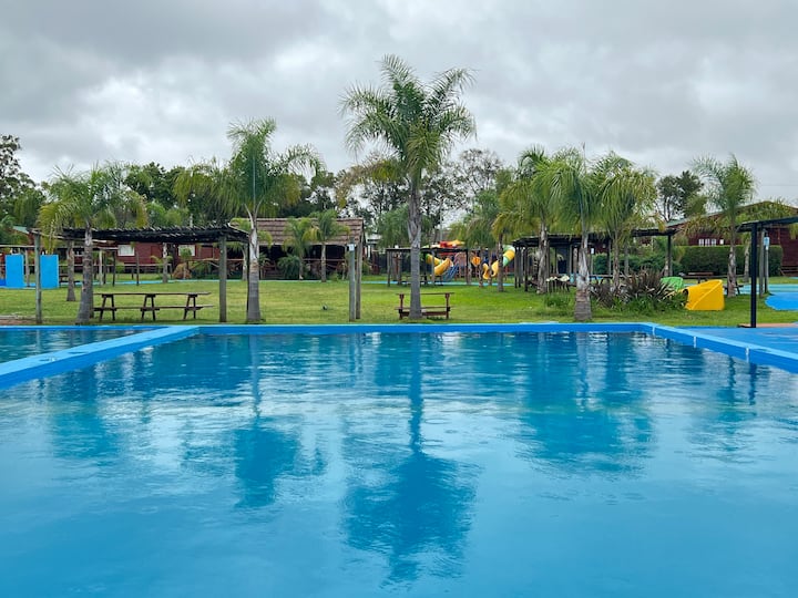 Cabaña Y Parque Acuático En Mar De Sueños 1d - Paraná