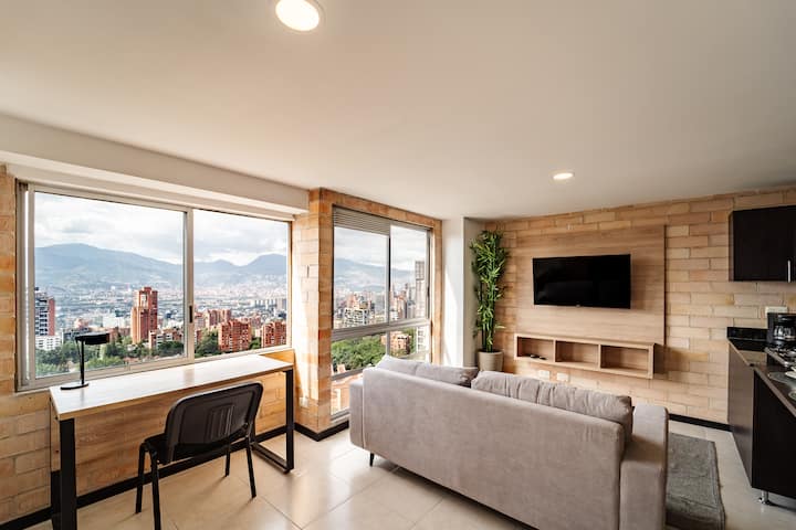 2bdr/fast Wifi/tesoro Mall Nearby 1104 - Medellín