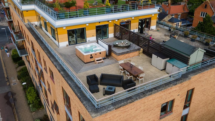 Penthouse With Private Hot Tub | Cambridge Station - Cambrige (UK)