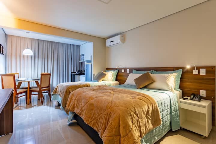Flat_conforto, óTima Localização - Brasília