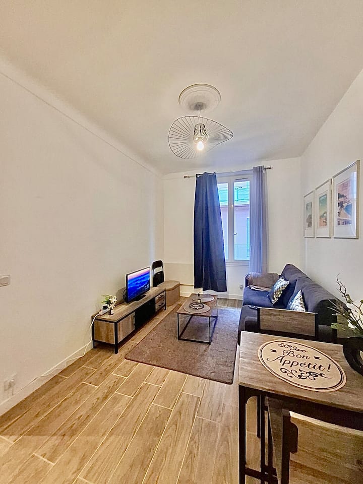 T2 Cosy Proche Centre Climatisé - Cannes
