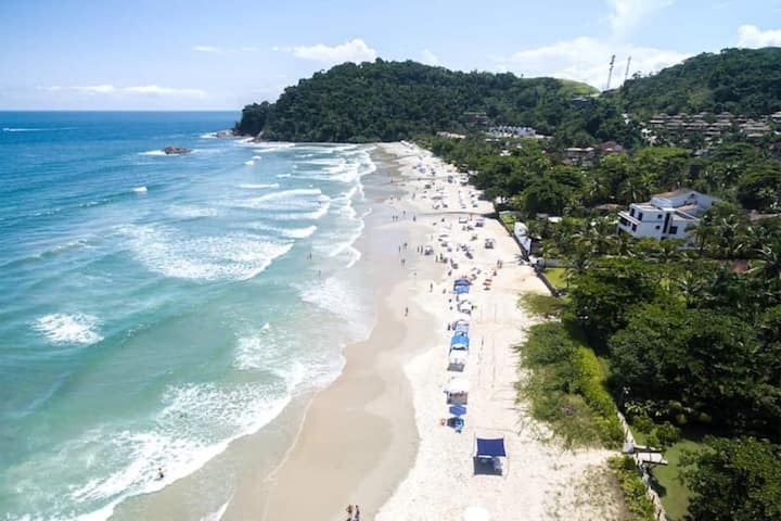 Lindo Condo, Tênis, Piscina, 100m Da Praia - São Sebastião