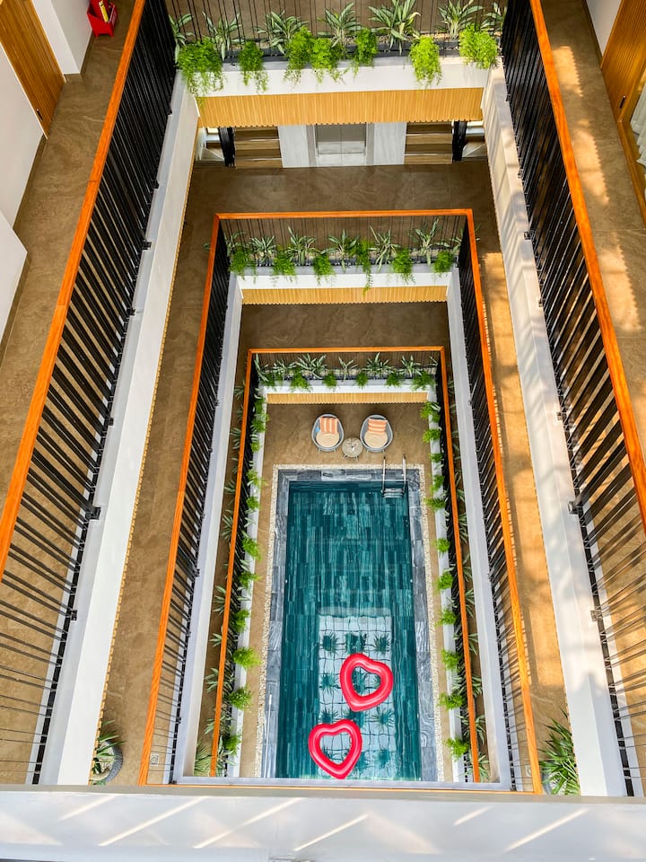 Sala2-free Pool, Sauna, Gym, Bbq Rooftop - 다낭
