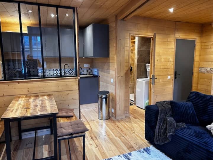 Angelus 1 Neuf - Style Chalet Bois-2 Mn Du Centre - Cauterets