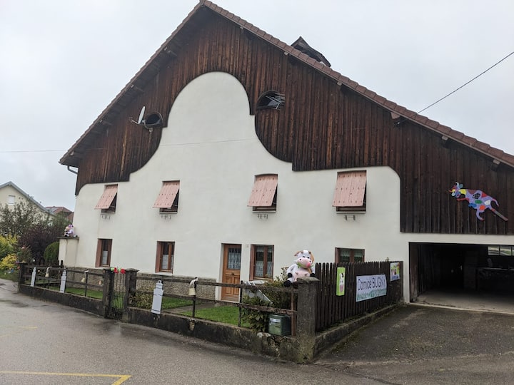 Ferme Restaurée, Grandes Pièces - Pontarlier