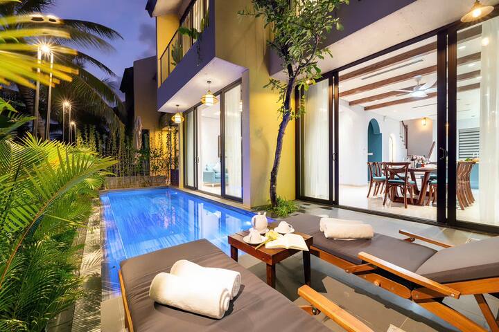 Moonlight Villa-3brs/pool, 5' To Ab Beach - Vietnam