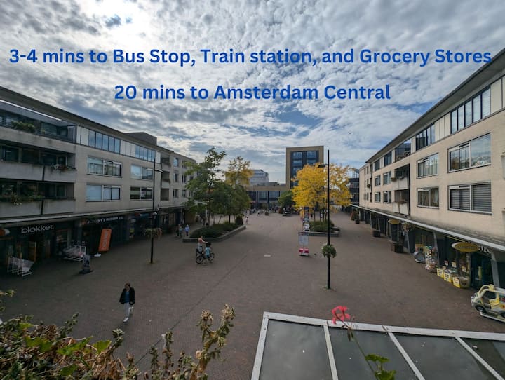 Apartment At Centrum, Train, Bus - Lelystad