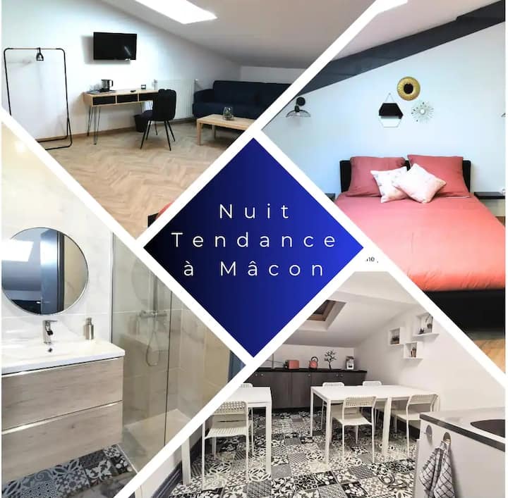 Logement - Nuit Tendance Centre-ville Mâcon 3 - Mâcon