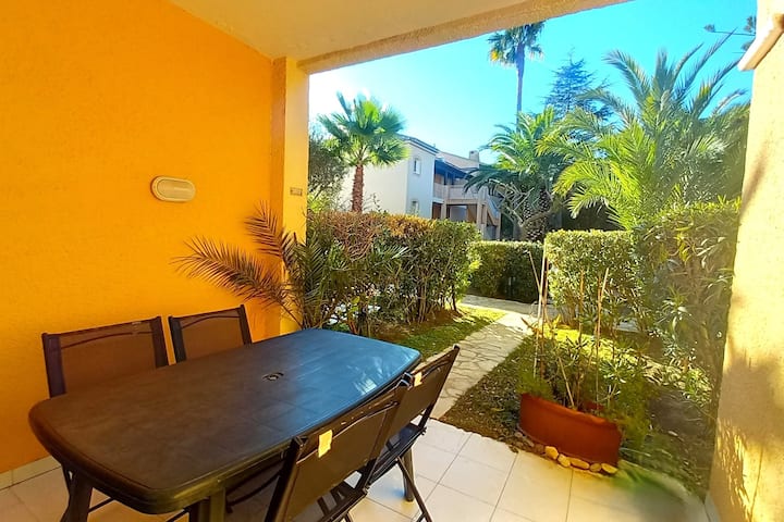 Confortablet2 Et Jardinet 16 M² Accès Direct Plage - Le Lavandou